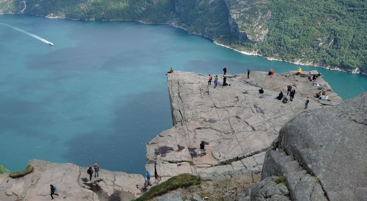 Preikestolen (Pulpit Rock), Norway – Cold water coast